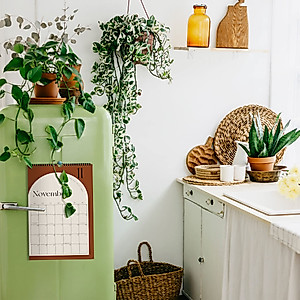 Aesthetic Minimalist Wall Calendar - Runs From January 2023 Until July 2024 - The Perfect Vertical Monthly Calendar With for Easy Planning