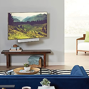 Sanus Soundbar Mount for Sonos Beam - Height Adjustable Up to 12" & Designed to Work with Any TV - Custom Fit to The Beam for Optimal Audio Performance