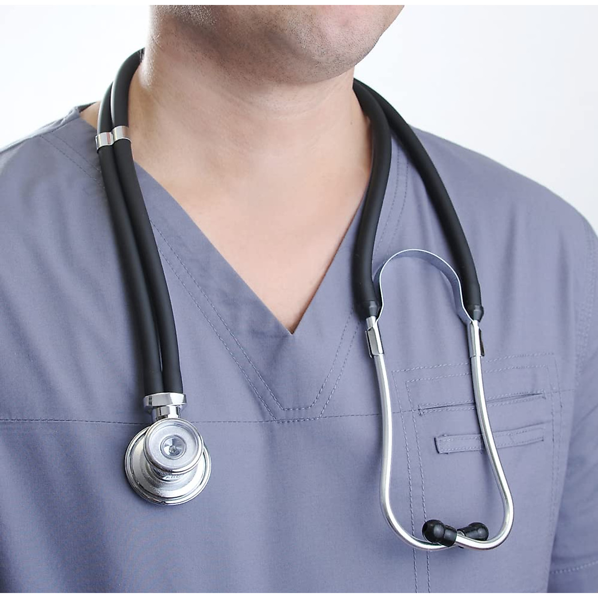 ADC Pro's Combo IV Adult Fanny Pack Essentials Kit with Prosphyg 760 Pocket Aneroid Blood Pressure Sphygmomanometer, Adscope 641 Sprague Stethoscope, 7.25" Medicut Shears and Adlite Penlight, Navy