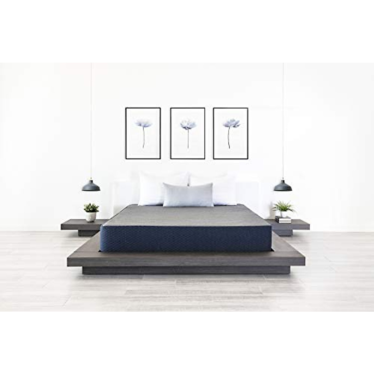 Dreamfoam Bedding Chill 10" Gel Memory Foam Mattress, Short Queen- Made in Arizona