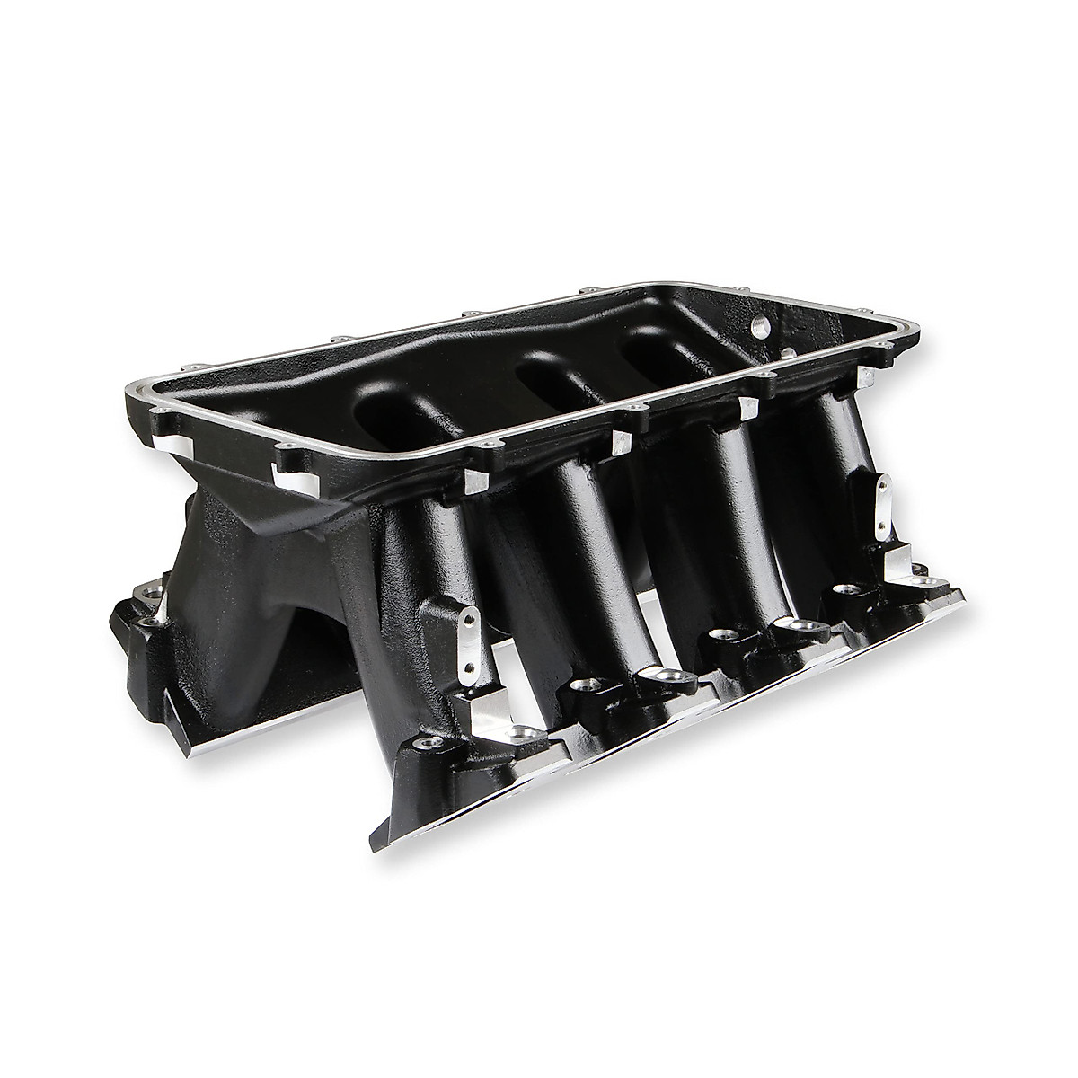 Holley EFI 300-123BK LS Hi-Ram EFI Manifold - Black GM LS1/LS2/LS6