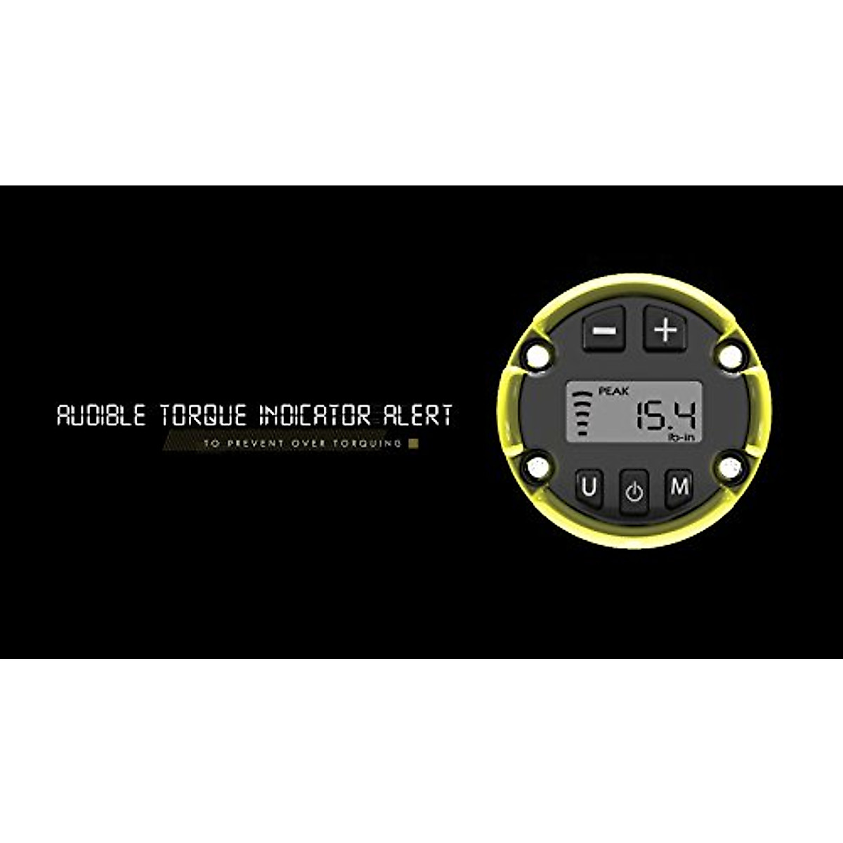 Wheeler Digital Firearms Accurizing Torque Wrench with Interchangeable Bits and LCD Display for Firearm Maintenance and Gunsmithing