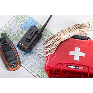 Nanuk 904 Waterproof First Aid Prepper Survival Gear Dust and Impact Resistant Case - Empty - Red