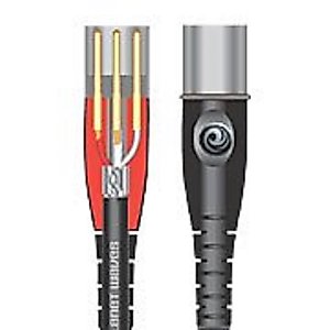 D'Addario Accessories Microphone Cable - XLR Cable - Shielded for Noise Reduction - XLR Male to XLR Female - Custom Series - 25 Feet/7.62 Meters - 1 Pack