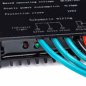 100W-800W DC 12V/24V Wind Turbines Generator Waterproof Battery Charge Controller Regulator