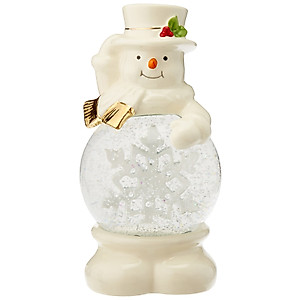 Lenox Let it Snow Snowman Snowglobe