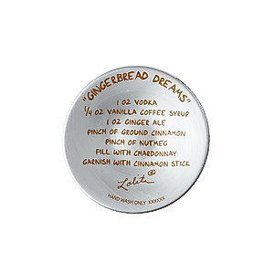 Enesco Designs by Lolita Holiday Gingerbread Dreams Hand-Painted Artisan Wine Glass, 15 Ounce, Multicolor