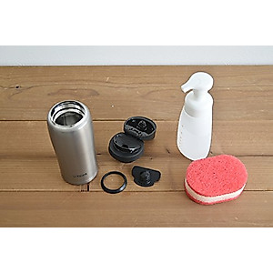 Tiger Corporation Stainless Steel Vacuum Insulated Travel Mug, 12 oz, Black