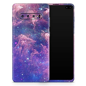 DesignSkinz Colorful Nebula Protective Vinyl Decal Wrap Skin Cover Compatible with The Samsung Galaxy S20 (Screen Trim & Back Glass Skin)