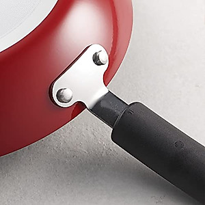 Tramontina Sicilia 8 in Aluminum Nonstick Sauté Pan - Raspberry