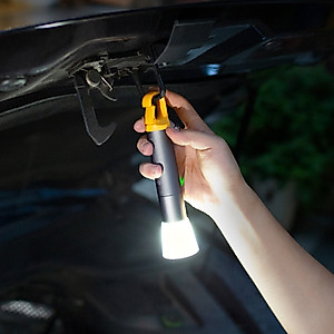 HOTO Flashlight Lite, Zoomable, LED, USB-C Rechargeable, 1000 Lumens, 5 Modes (SOS & Strobe), Tactical & Portable Handheld Flash Light for Camping, Emergencies, Home Use, etc