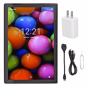 Septpenta 10.1 Inch Tablet with Octa Core Processor 8Gb 256Gb, 2.5D Curved Glass IPS HD Touchscreen 1960X1080 Resolution, 8Mp 20Mp Dual Camera, 6000Mah 5G WiFi for Android 11(USA)