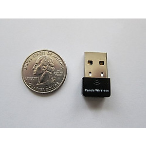 Panda Ultra 150Mbps Wireless N USB Adapter - Windows XP/Vista/7/8/8.1/10, Mac OS X 10.4-10.10, Mint, Ubuntu, Fedora, openSUSE, BackTrack5 R3, Kali Linux and Raspberry Pi 1/Pi 2
