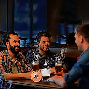 Cocktail Smoker Kit with Torch, Bourbon Whiskey Smoker Infuser Kit with 4 Flavors Wood Chips, Old Fashioned Smoker Kit with Drink Smoker Accessories as for Men, Dad, Husband