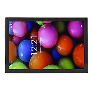 Naroote Kids Tablet, 10.1 Inch Tablet, 100-240V, Green, 1960 X 1080 IPS, for Talking (US Plug)