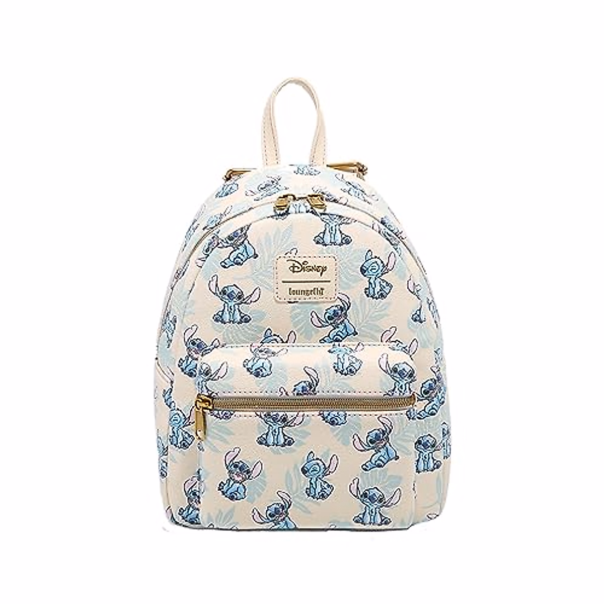 Loungefly Disney Lilo & Stitch Tropical Leaves Mini Backpack