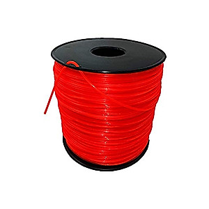 wewr Echo String Trimmer Cross Fire Line 5-Pound Commercial Square .095-Inch-by-1280-ft String Trimmer Line in Spool (0.095, Red)