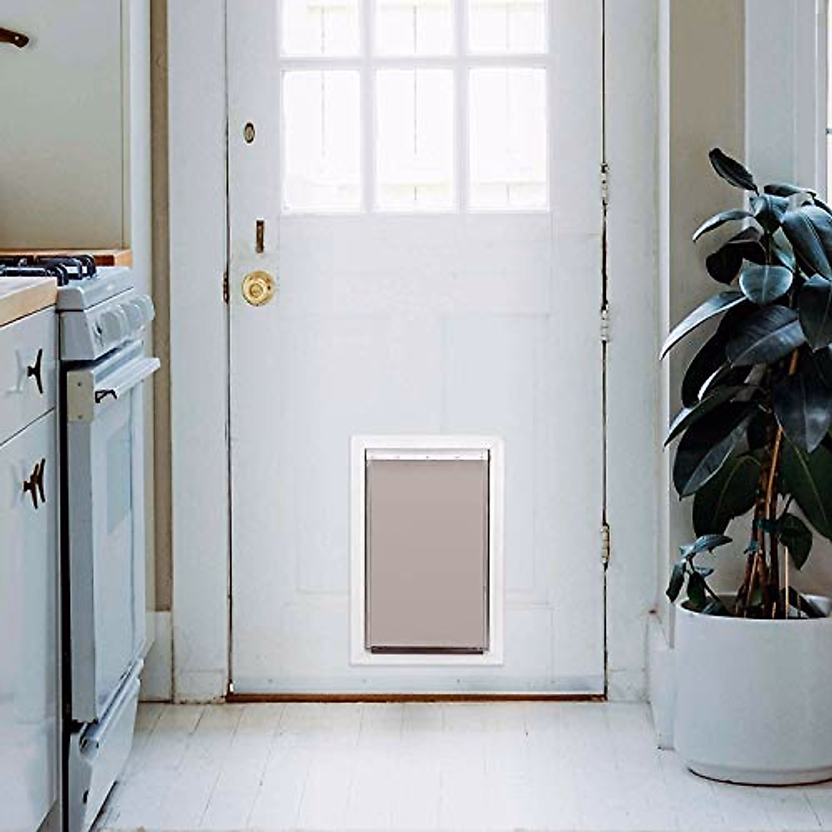 Medium Replacement Dog Door Flap Compatible with PetSafe Freedom Doggie Doors PAC11-11038 - Measures 8 1/4" x 12 1/4" Made from Flexible, Durable, Weather Resistant Materials- Doggie Door Flap