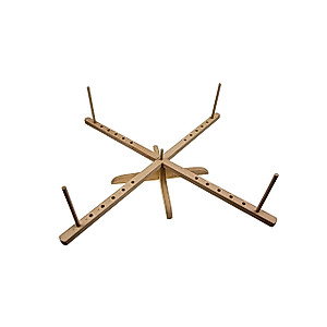 Stanwood Needlecraft Tabletop Amish Style Wooden Yarn Swift 2.5-6 feet