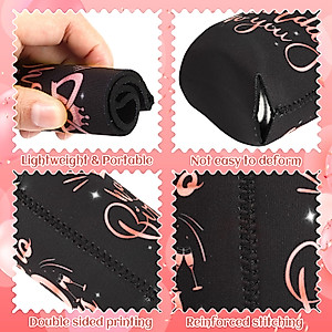 12Pcs Can Cooler Sleeves - Rose Gold 60th Birthday Decorations for Women - Beverage Can Cooler Sleeves for Cheers to 60 Years Old Party Supplies Gift