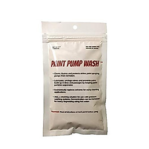Paint Pump Wash - Airless Paint Sprayer Cleaner.