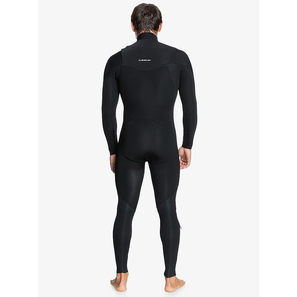Quiksilver Mens 5/4/3 Sessions Chest Zip Wetsuit - Black | Medium
