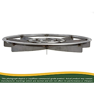 LloydPans 16 inch 8-Slice Pizza Cutter The Equalizer Multi-Blade Rocker Knife *Made for commercial use not intended for home use *