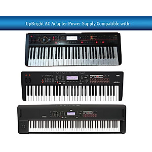 UpBright 9V AC/DC Adapter Compatible with Korg KA350 KA-350 Volca FM volca bass volca Keys volca Beats Kick sequencer Analog Rythm Machine Kross 2 61 88 Keyboard MS-20 Mini MK-1S Power Supply Charger