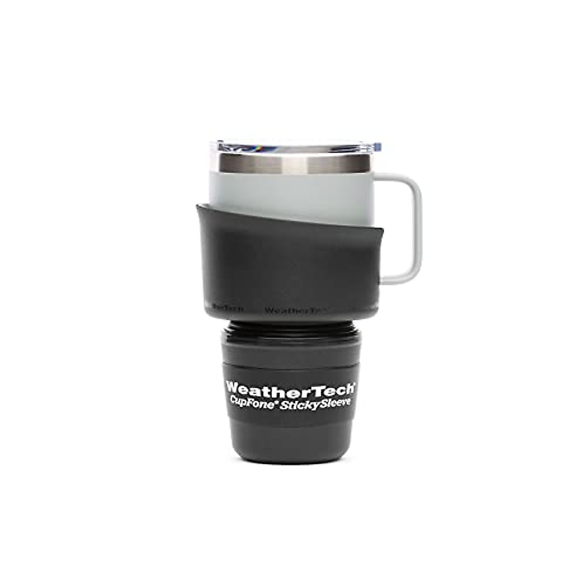 WeatherTech CupCoffee, Mug Coffee Cup Holder, 14 Ounces, Black