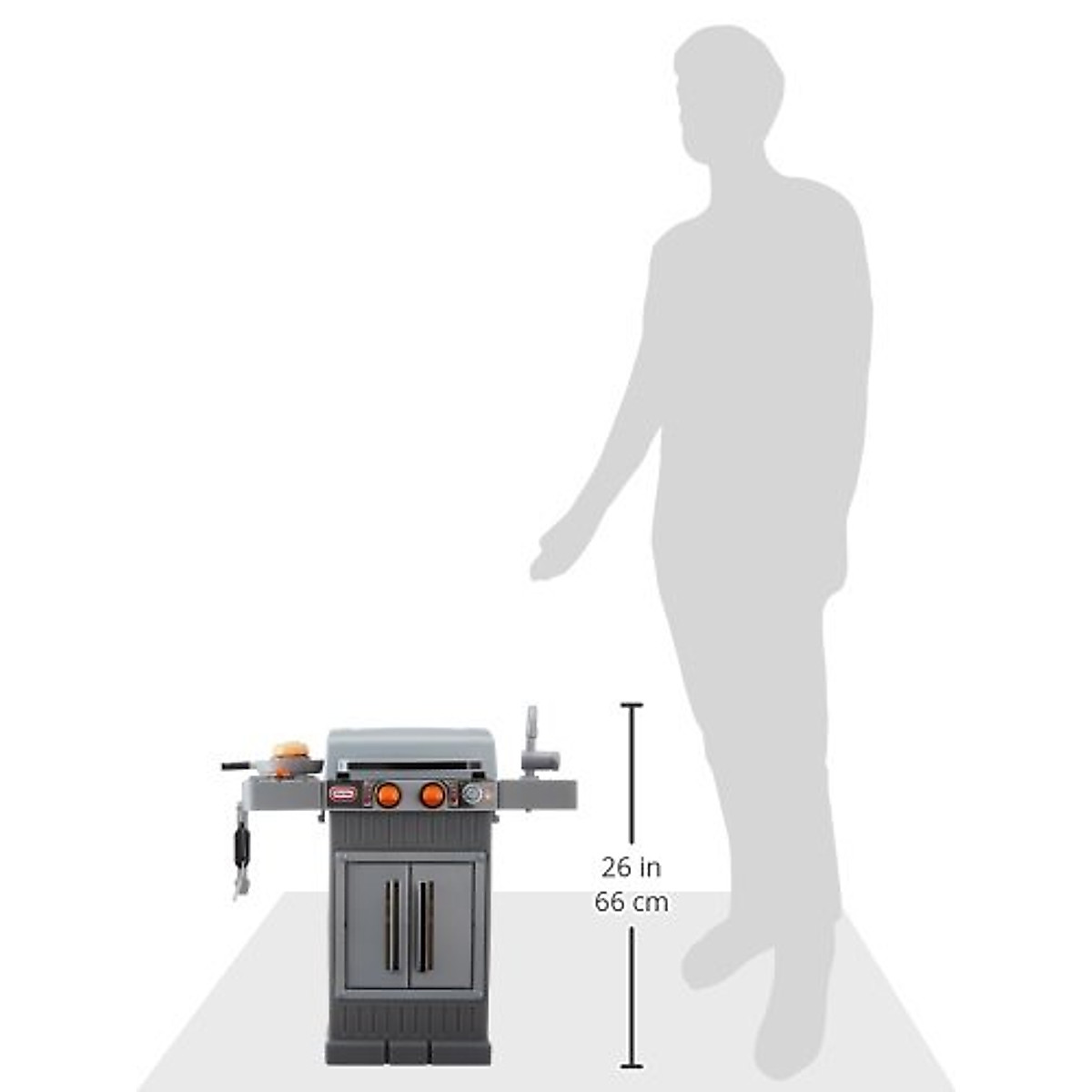Little Tikes Cook 'n Grow BBQ Grill Gray