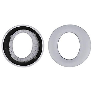 Geekria QuickFit Replacement Ear Pads for Sony PlayStation Gold Wireless New Version 2018, PS4 Gold Wireless 500 Million Limited Edition Headphones Ear Cushions, Ear Cups Cover Repair Parts (Grey)