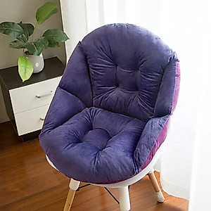 PTONUIC Armchair Seat Cushion for Office Chair Semi-Enclosed Pain Relief Cushion Soft Comfy Car Seat Massage Pad 40x48cm