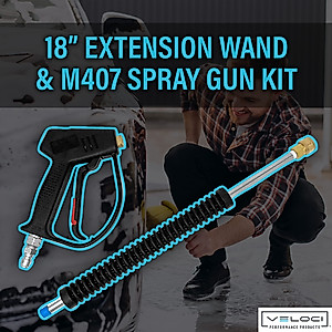 MTM Hydro M407 Trigger Gun and Wand for Pressure Washer
