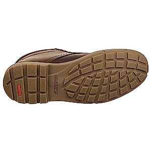 Rockport mens Rugged Bucks Waterproof chukka boots, Boston Tan, 9 US