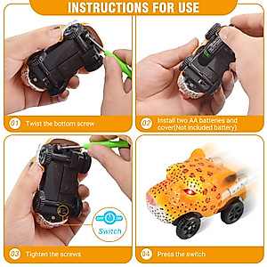 Save Unicorn Tracks Cars Replacement only, Toy Cars for Most Tracks Glow in The Dark, Car Track Accessories with 3 Flashing LED Lights, Compatible with Car Tracks for Kids Girls and Boys(4pack)