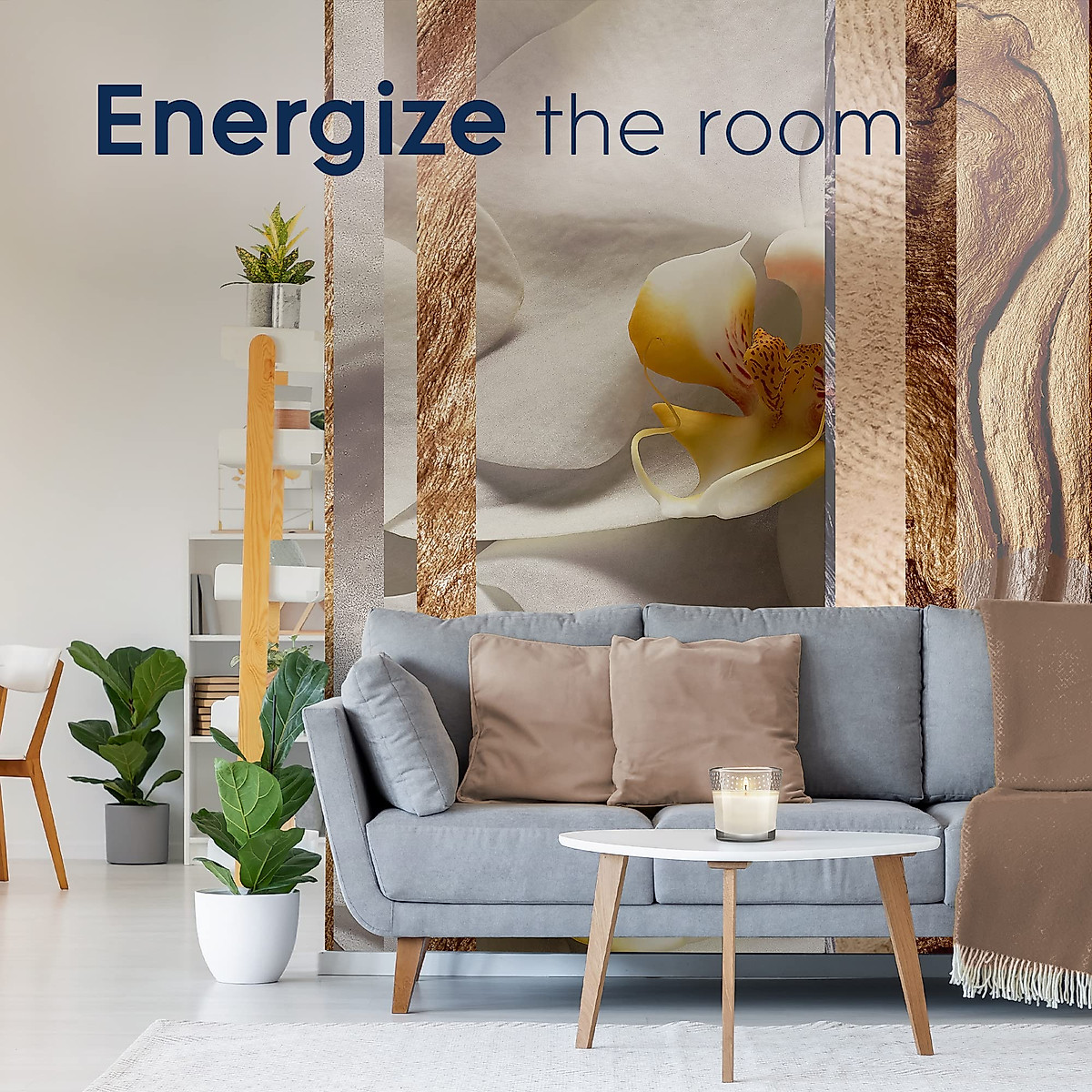 Glade Candle Jar, Air Freshener, Sheer Vanilla Embrace, 3.4 Oz