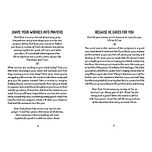 Worry Less, Pray More: A Teen Girl's Devotional Guide to Anxiety-free Living