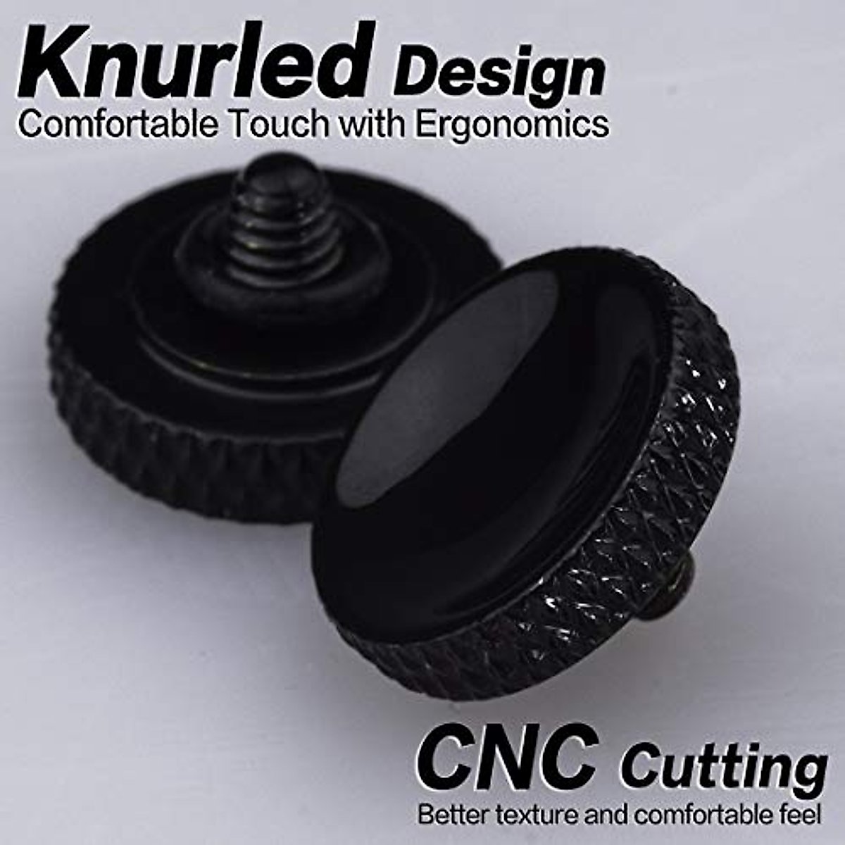 Soft Shutter Release Button (2 Pack/Black) high-end Pure Copper Camera Shutter Button