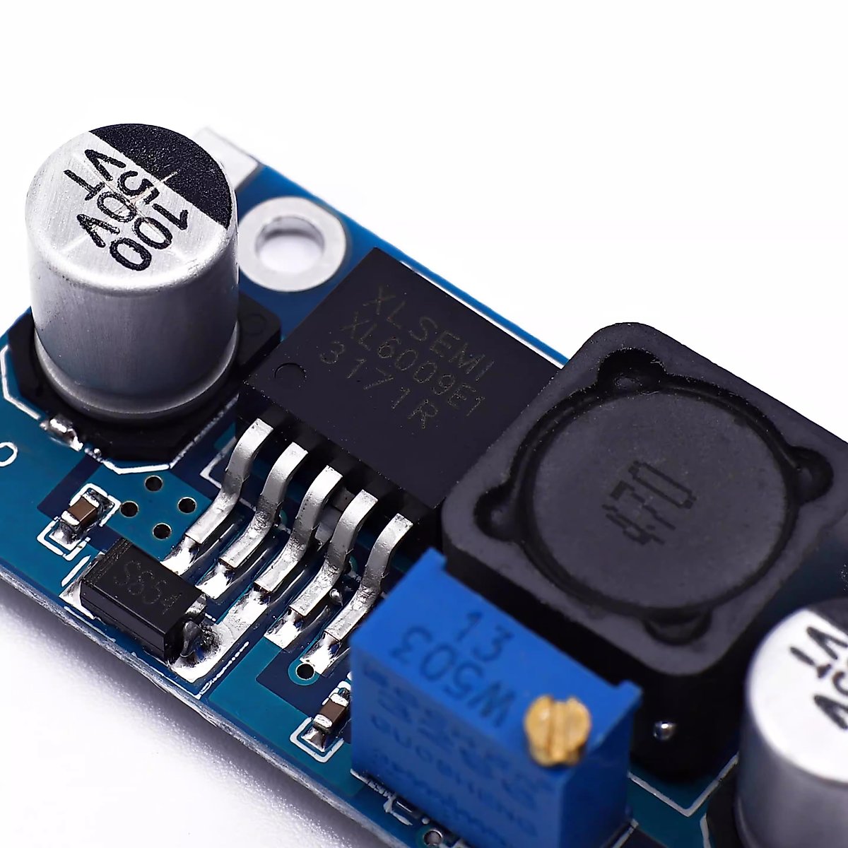 Songhe XL6009 Boost Module DC - DC 4.5-30V to 5-35V Output Adjustable Step-up Board Module Better Than LM2577 (10pcs)