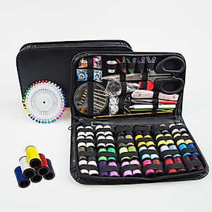 JFGJL Sewing Kit Sewing Box Sewing a nd Mending Tools Portable Home Travel Needle and Thread Set
