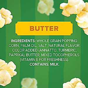Orville Redenbacher’s SmartPop! Butter Flavored Microwave Popcorn, Gluten Free, 12 Count Mini Popcorn Bags (6 Boxes)