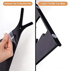 NiHome Halloween Witch Cauldron Mini Set with LED Fairy Lights & Flame-Patterned Stand for Candy, Décor & More, Multi-Occasion Centerpiece Glossy Black Bowls for Halloween, Birthdays, Themed Parties