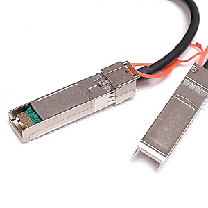 10Gtek 10G SFP+ DAC Cable - 10GBASE-CU Active Direct Attach Copper Twinax SFP Cable Assembly for Cisco SFP-H10GB-ACU5M, 5m
