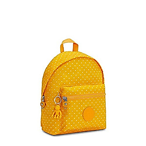 Kipling Reposa Printed Backpack Soft Dot Yellow
