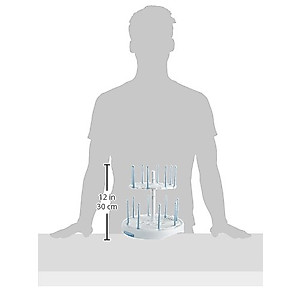 Munchkin® High Capacity Drying Rack for Baby Bottles and Accessories, White