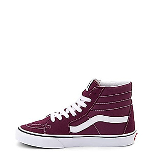 Vans SK8 Hi Grape Wine/True White Size 6