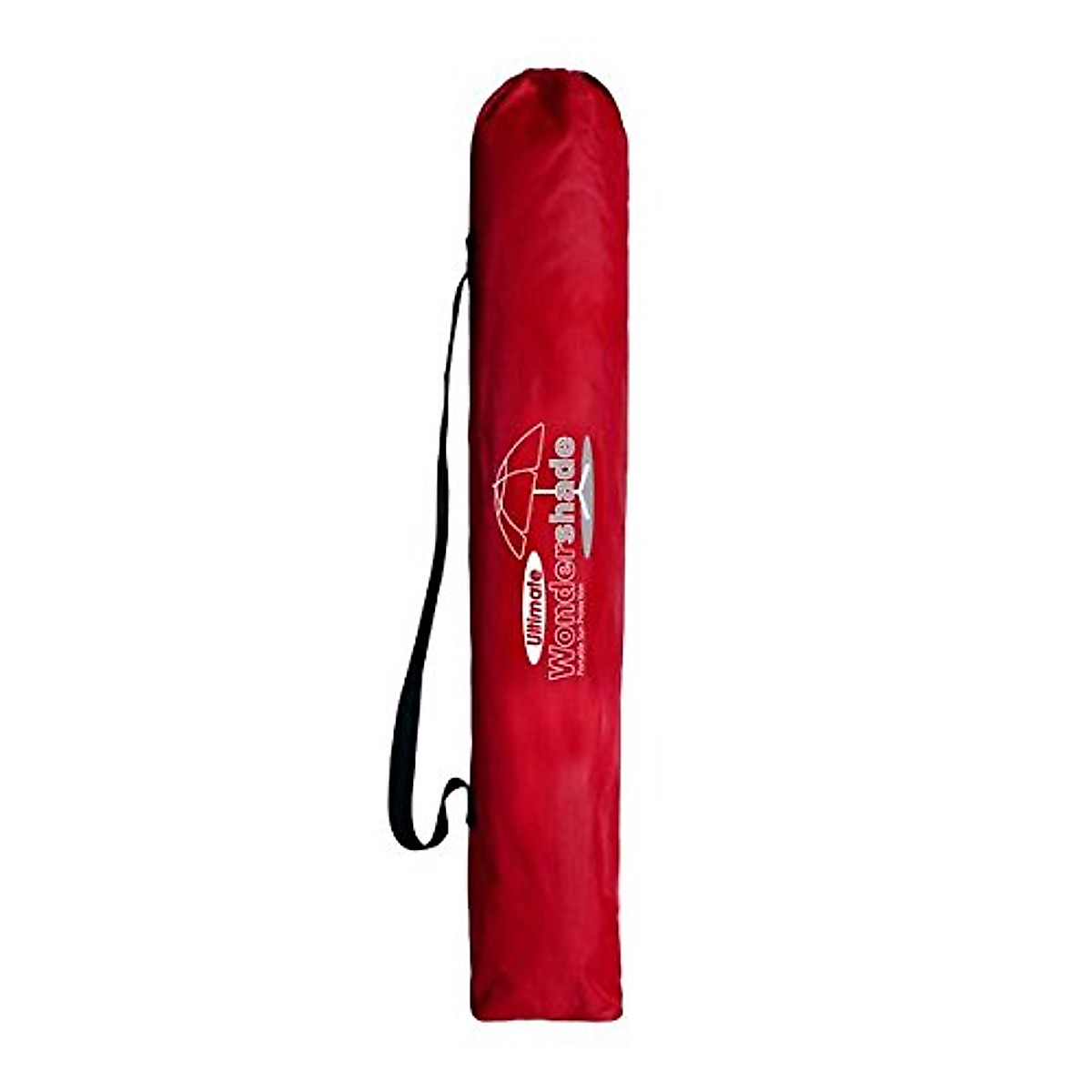 Wondershade Portable Sun Shade Umbrella, Lightweight Adjustable Instant Sun Protection - Red