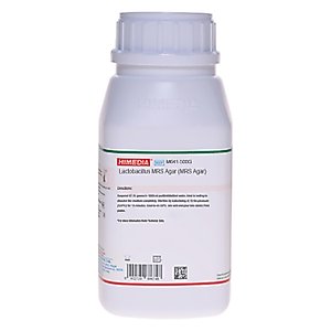 HiMedia M641-100G Lactobacillus MRS Agar, 100 g