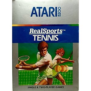 RealSports Tennis (Atari 5200) (Pre-Played - Game Only)