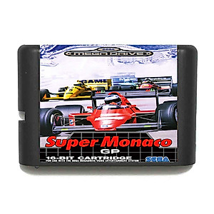 Super Monaco Gp (Grand Prix) 16 Bit Md Game Card For Sega Mega Drive For Genesis with box